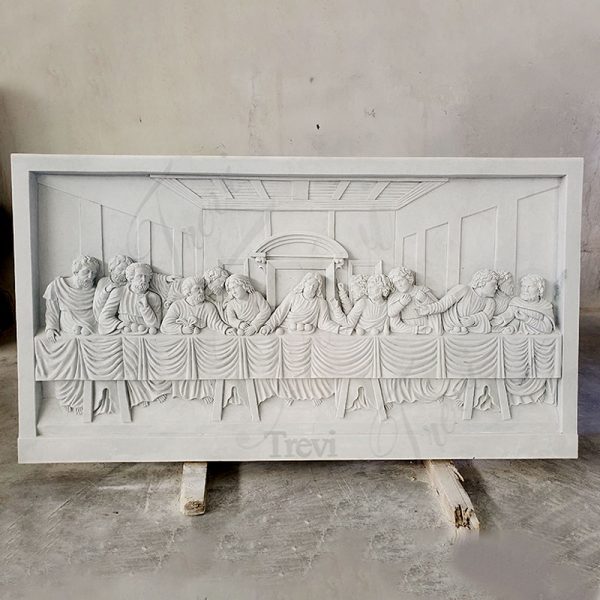 Hand-carved Marble Last Supper Relief Wall Sculpture Church Decor- Our ...